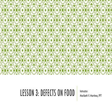 Defects on Food and its classification.pptx