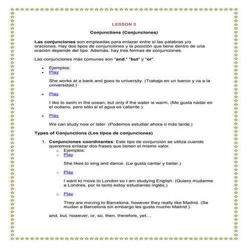 Lesson 3 ingles | DOCX