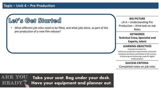 Btvs job roles example | PDF