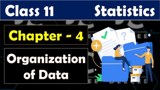 Organisation of Data | PDF
