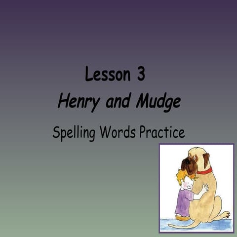 Lesson 3 spelling powerpoint | PPT