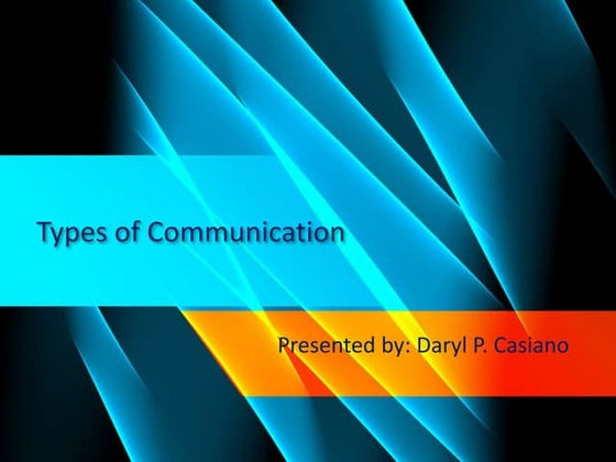 Communication Process, Principles, and Ethics | PPTX