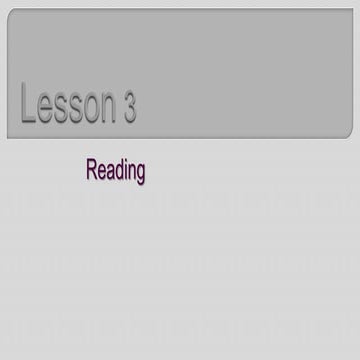 Lesson 3 unit 6 | PPT