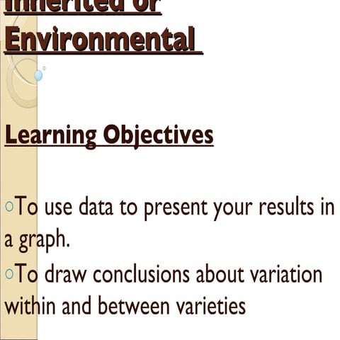 Lesson 3 Variation Data Analysis | PPT