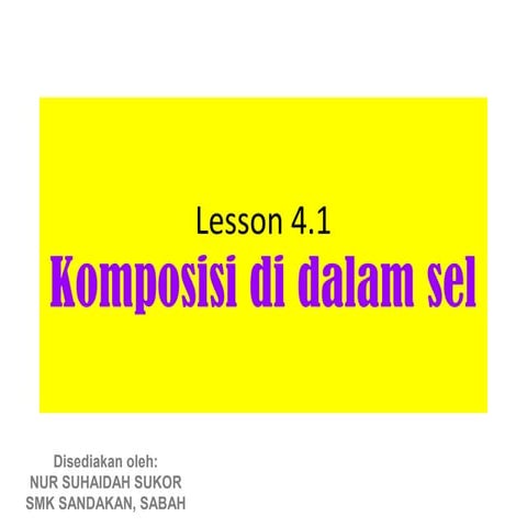 Lesson 4.1 | PPT