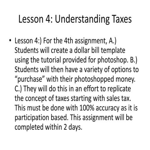 Lesson 4 | PPT