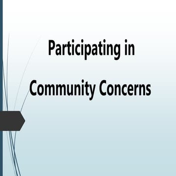 Participating in Community Concerns.pptx