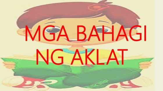 Bahagi ng aklat | PPTX