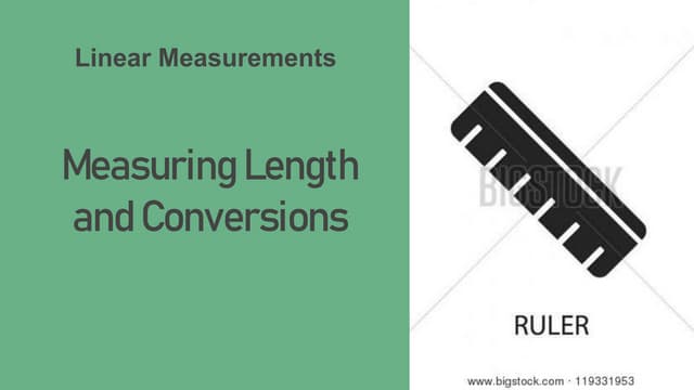 Measure of length ppt | PPTX