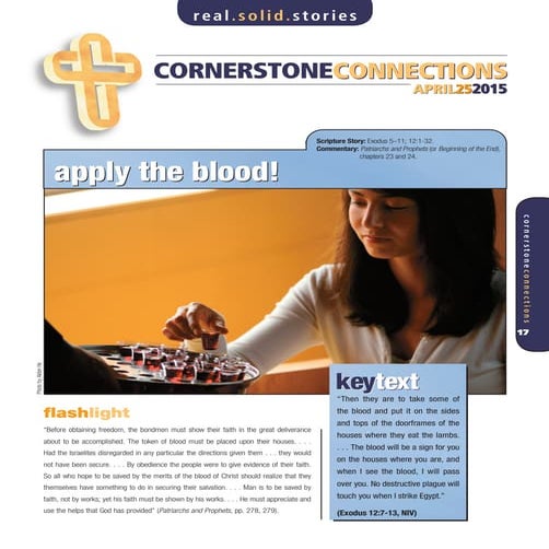 Lesson 4 | Cornerstone Connections | Sabbath School | Second Quarter ...