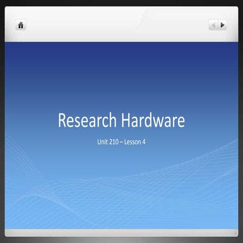 Lesson 4 hardware | PPTX