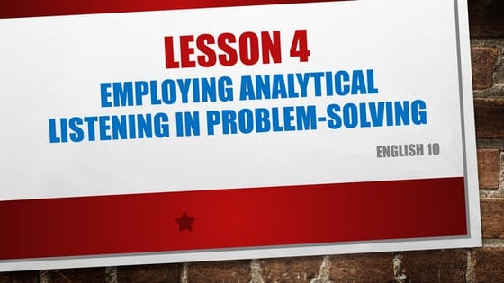 Process of Listening (Five stages of Listening) | PPTX