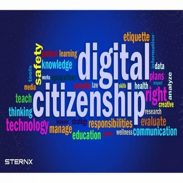 Digital citizenship | PPTX