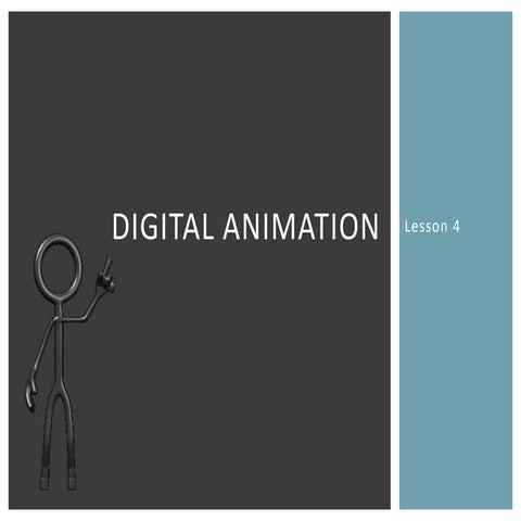 Lesson 4 - Animation Software | PPT