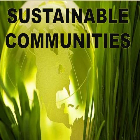 Sustainable Communities: Grade 8 Geography | PPTX
