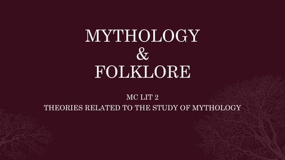 the influence of mythology on modern lit | PPT