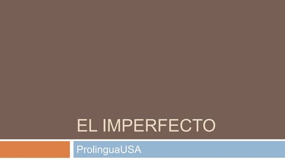 Irregular verbs in presente | PPT