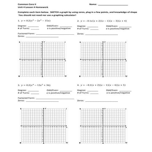 Lesson 4 homework | PDF
