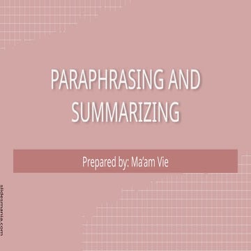 LESSON 4_PARAPHRASING AND SUMMARIZING.pptx