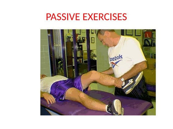 Passive movements | PPT