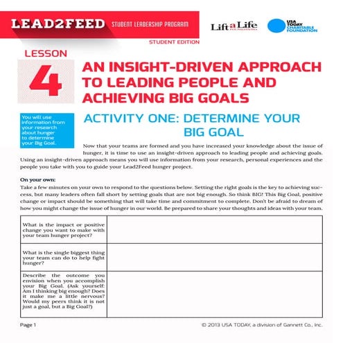 Lesson 6: Teacher Edition | PDF