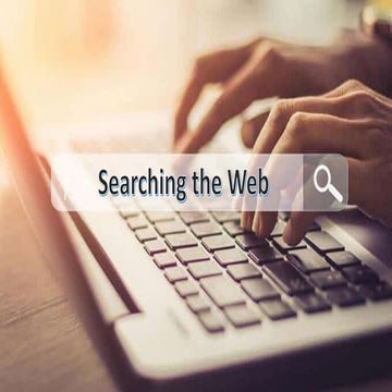 Empowerment Tech:lesson 4 SEarching the Web | PPTX
