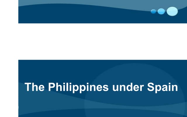 Spanish colonial government part iii | PPTX | Agriculture | Industries