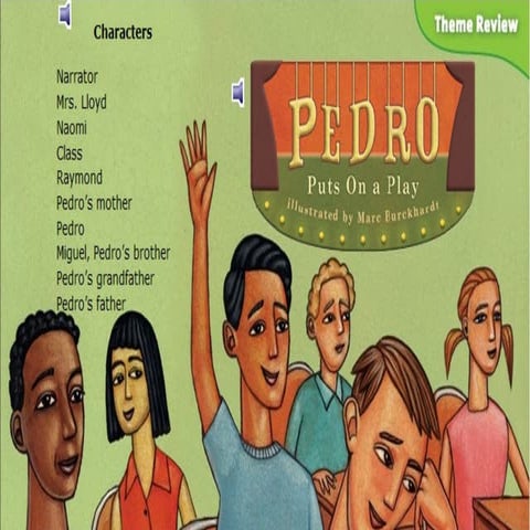 Pedro Puts on a Play Lesson 5 | PPT