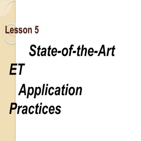 Educational Technology 2 Lesson 5 | PPT