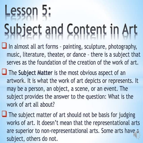 Lesson 5.pptx | Modern Art | Fine Art