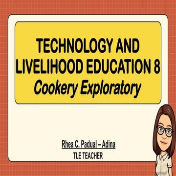 Cookery-Measuring Dry and Liquid Ingredients | PPTX
