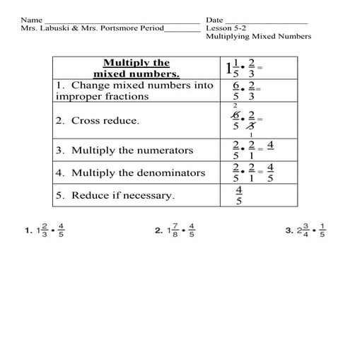 Lesson 5 2 mulitplying mixed numbers | DOCX