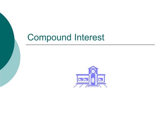 Calculating Simple and Compound Interest | PPT