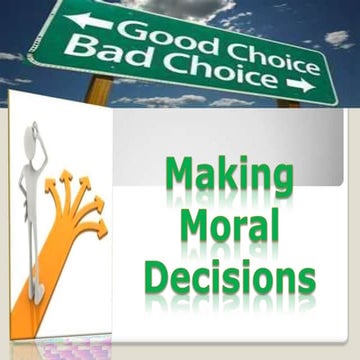 Lesson 5 - Moral Decision making and Dicernment Lesson 5 G10.pptx