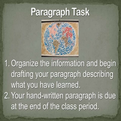 Lesson 5 paragraph writing task | PPT
