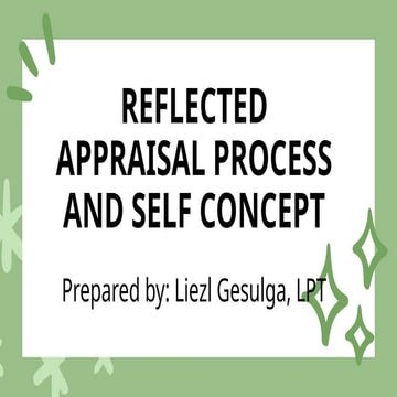 LESSON 5-REFLECTED APPRAISAL PROCESS AND SELF CONCEPT.pptx