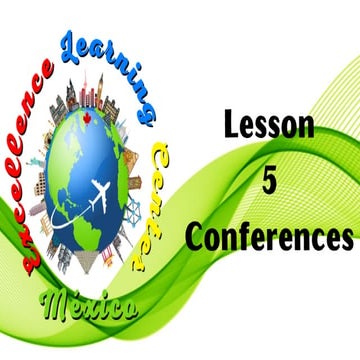Lesson 5 Conferences with vocabulary and activities.pdf