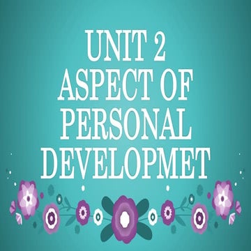 lesson 5 coping with stress aspect of personal development | PPTX