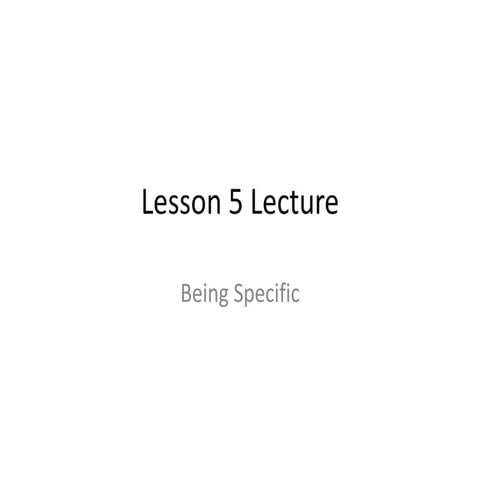 Lesson 5 Lecture Ppt