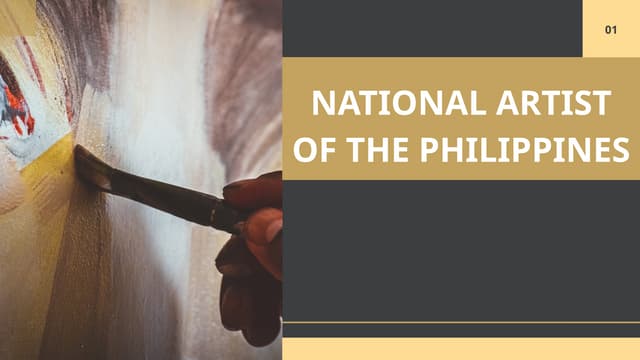 The national artist of the philippines.pptx