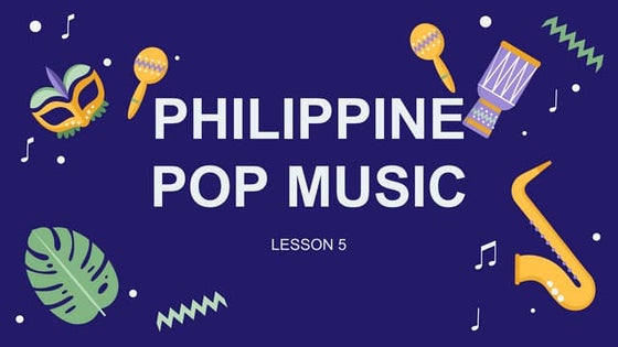 Philippine Popular Music | PPTX