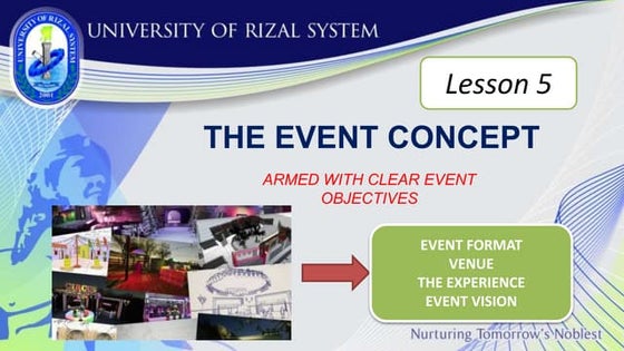 The event concept | PPTX