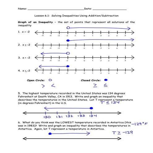 7.6 systems of inequalities word problems | PDF