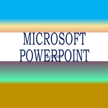 Lesson 6.1 microsoft powerpoint | PPTX