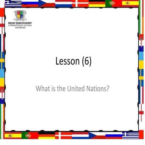 the United Nations | PPTX