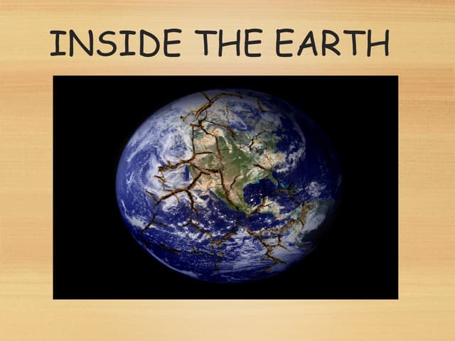 STRUCTURE AND COMPOSITION OF EARTH | PPTX