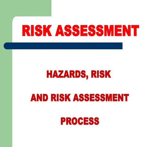 LESSON 6-SAFETY AND HEALTH RISK ASSESSMENT-PRACTICALS - Copy (2).ppt