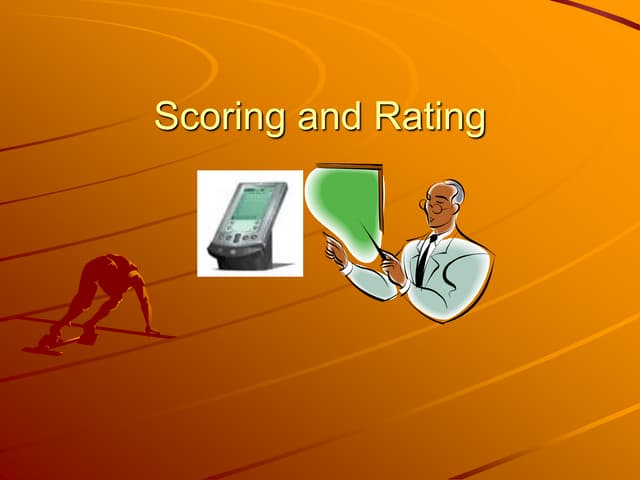 Types of Scores & Types of Standard Scores | PPTX