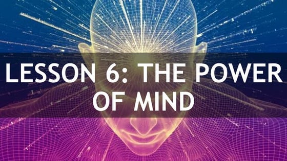 The Power of The Mind | PPT
