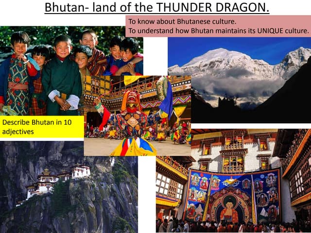 presentation on bhutan | PPT